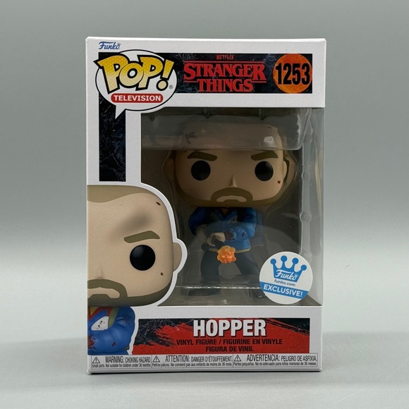 Funko | Toys | Funko Pop 253 Hopper Stranger Things Funko Shop ...